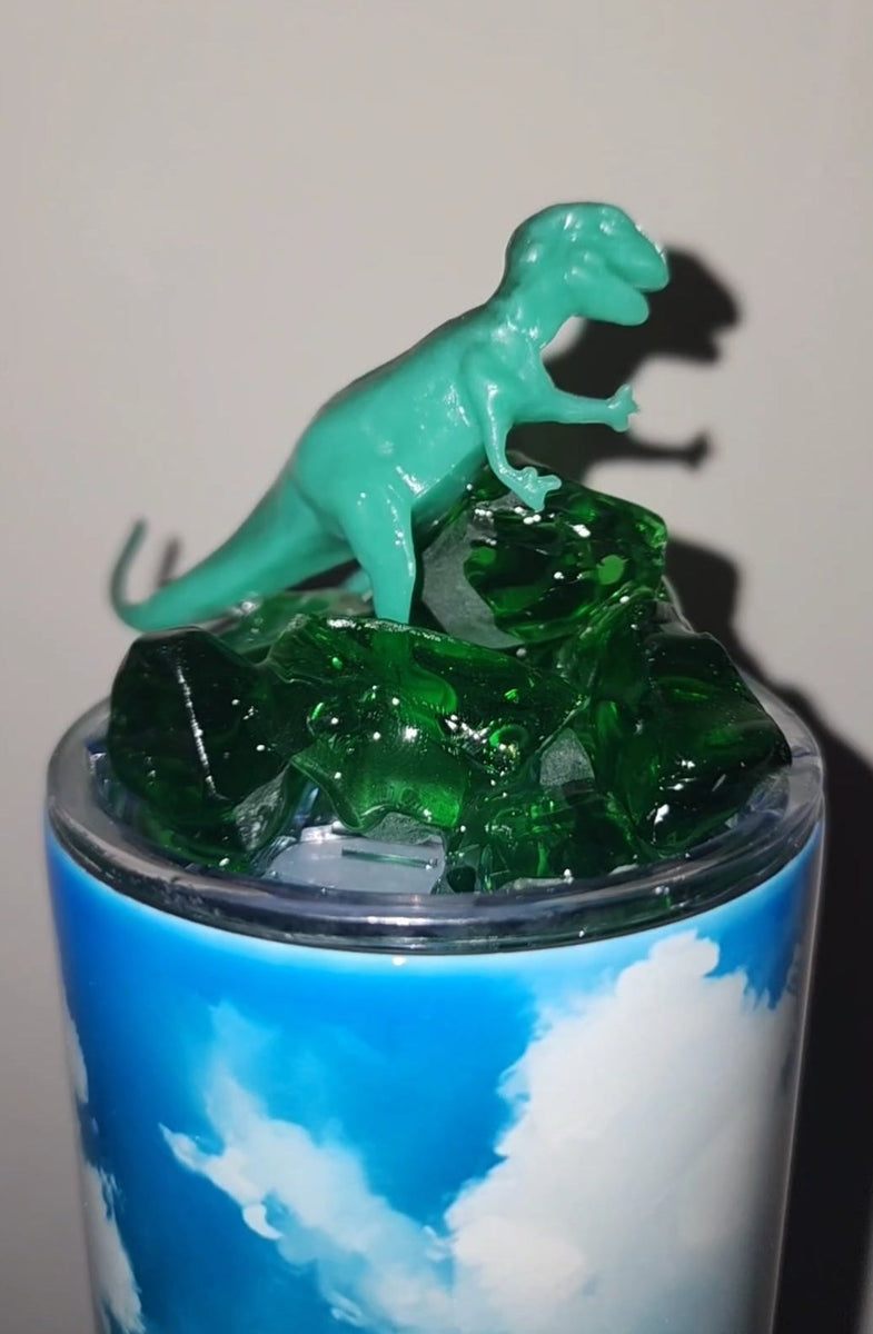 T-Rex Dinosaur tumbler – Lisa's Lavish Layouts LLC